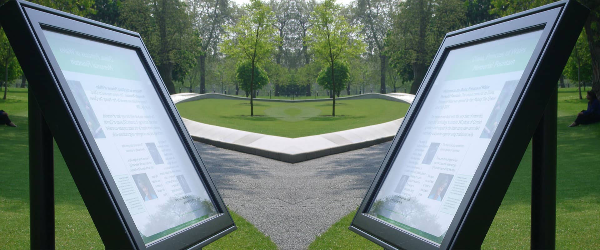 Diana Memorial Fountain Lectern - Free Standing Lectern